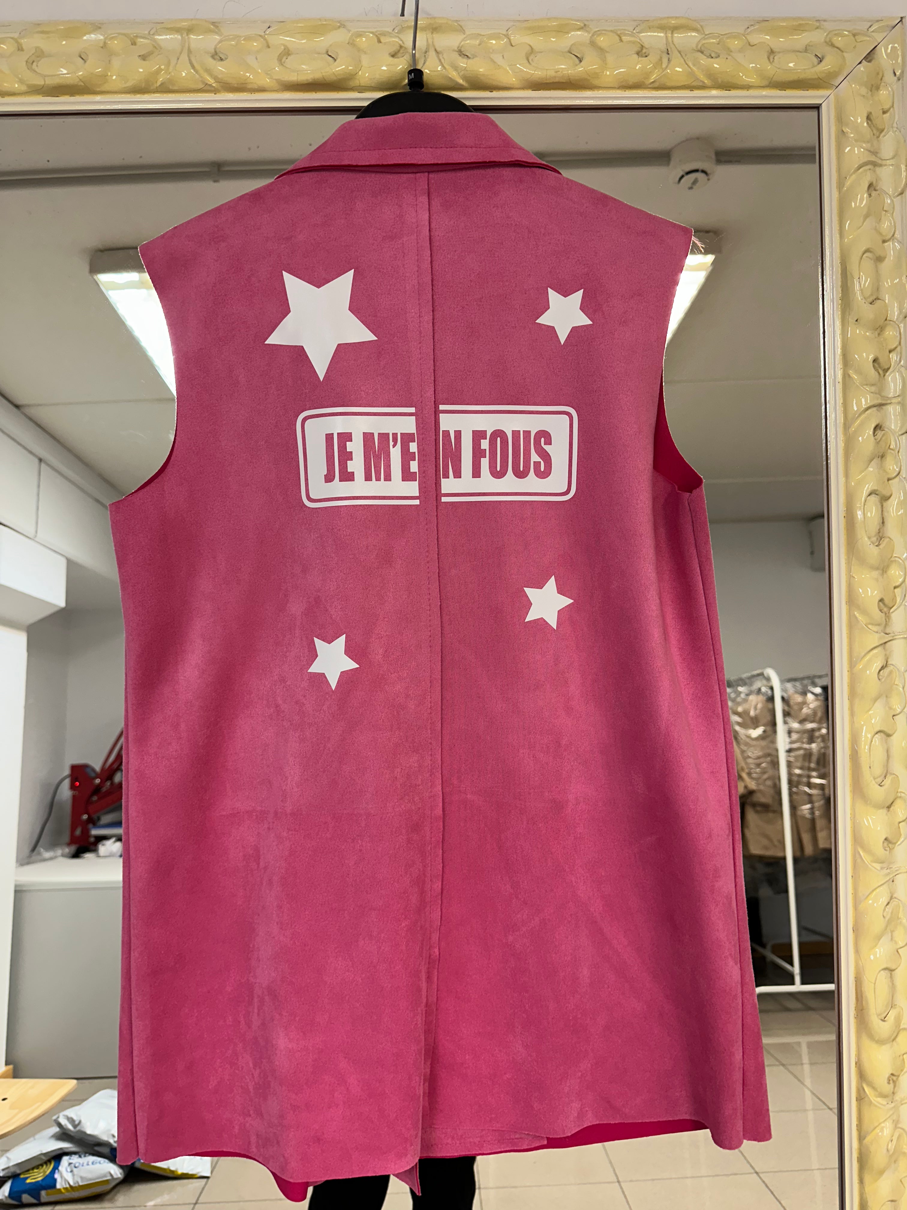 Chaleco "je men fous” – Singularwardrobe